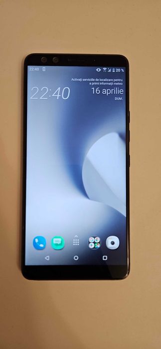 Telefon mobil HTC U12 Plus, 64GB, 6GB RAM, 4G, Translucent Blue Oradea ...