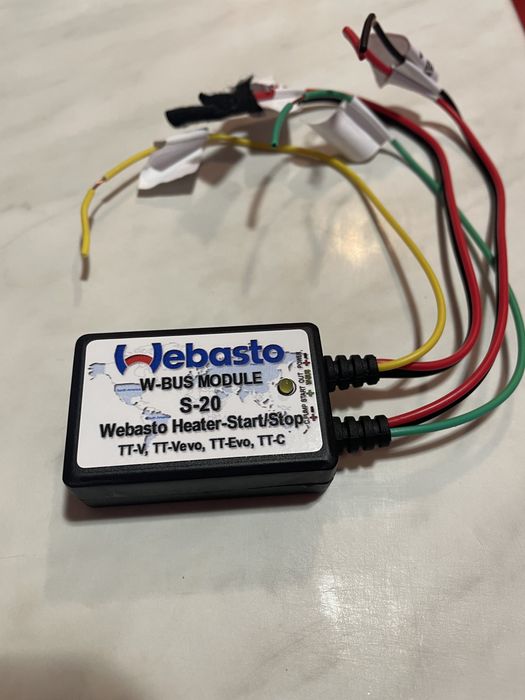 Webasto W-bus modul pornire autonomă+priza pompa apa+stergere erori ...