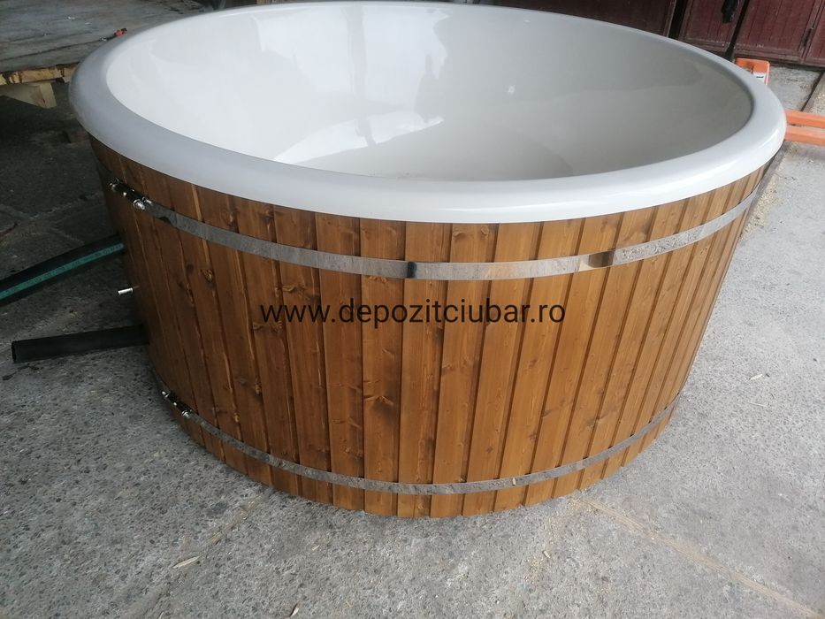 Ciubar din fibra de sticla ,2m, cu soba exterioara Odorheiu Secuiesc ...