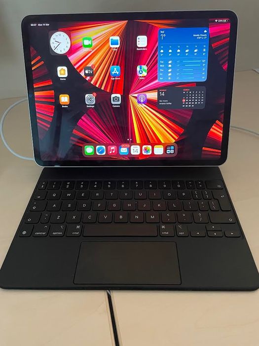 IPad PRO 11” 256GB M1(3rd generation) + Tastatura Apple Magic Keyboard ...