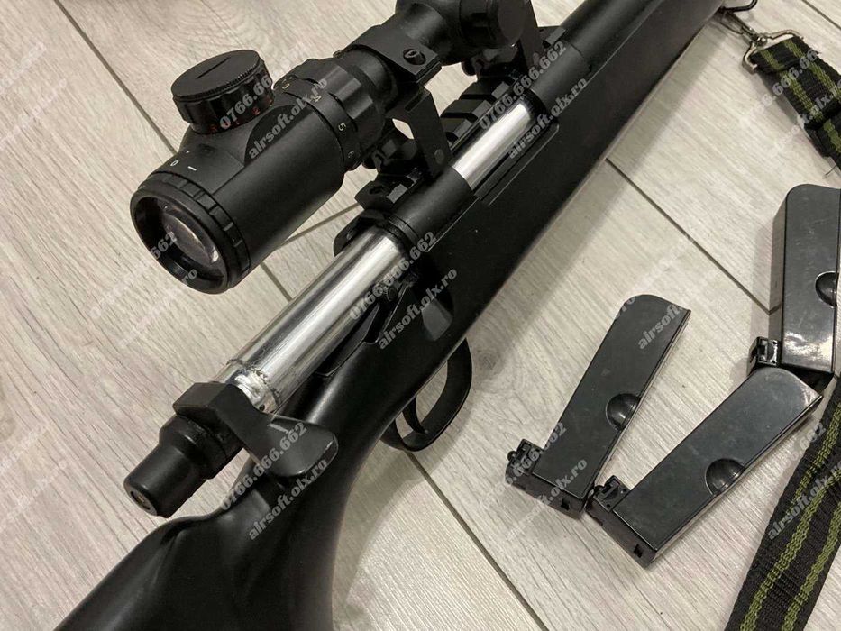 Pusca ~Metalica (PUTERE 5 JOULI++) (Aer Comprimat) ARC ~ MODEL NOU ...