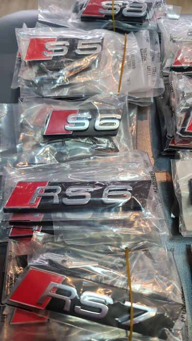 Емблема за Audi SQ7 RS4 S3 S5 S6 S4 S8 гр. Варна ЖП Гара • OLX.bg