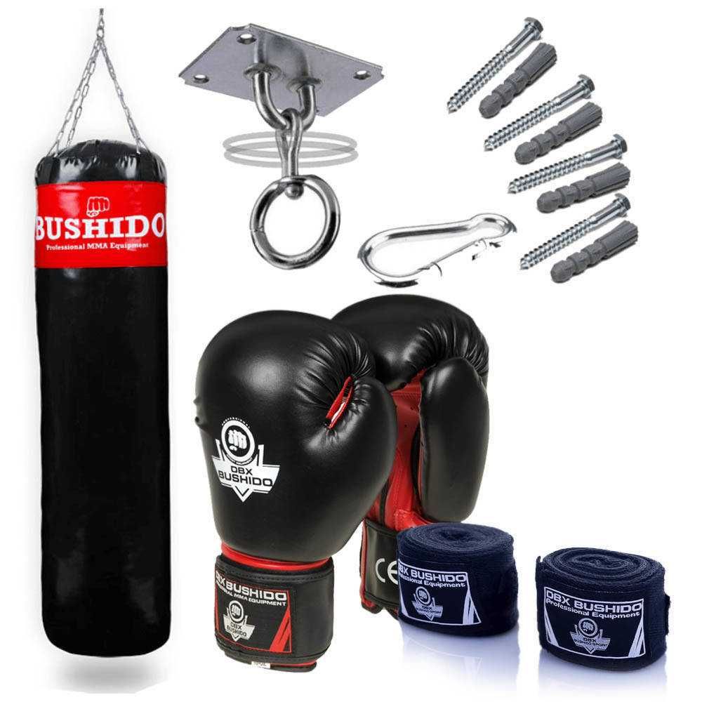 Боксова Круша + Ръкавици 130 См / 30 Кг - Home Pro Boxing Set 130 гр ...