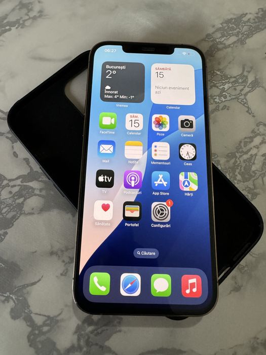 Iphone 12 Pro Max 5G 128gb Gold Full Box in stare perfecta fara erori ...