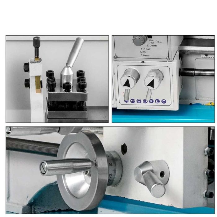 Mini strung metal 1.1KW, 220x600mm Brasov • OLX.ro