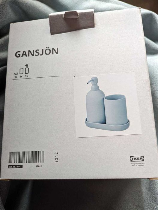 Комплект за баня IKEA GANSJON, 3 части гр. София Сердика • OLX.bg