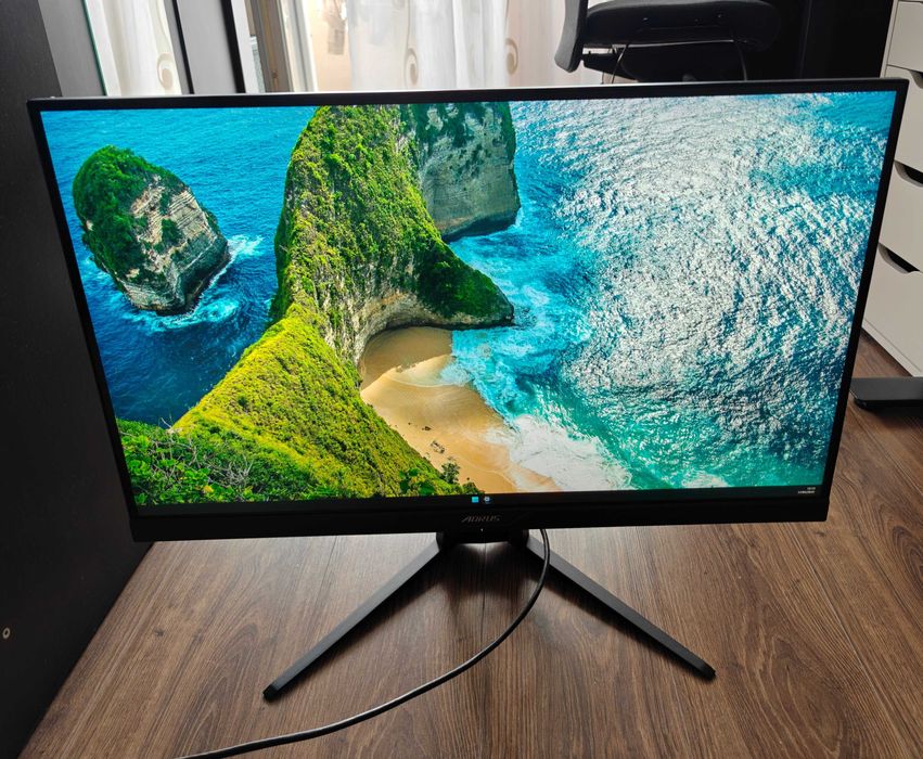 Monitor LED IPS GIGABYTE Aorus Gaming FI27Q 27 inch 2K QHD 1440p 165Hz ...