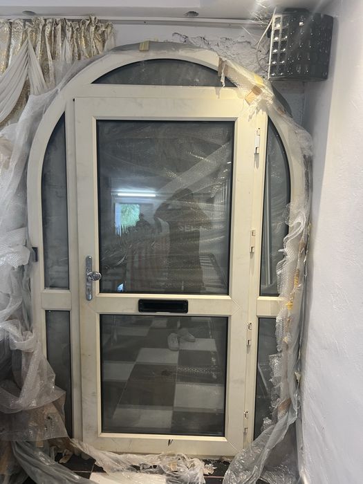Termopan cu aluminiu cu arcada rotunda dublu Temelia • OLX.ro