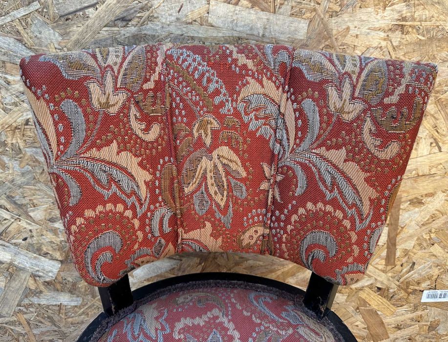 Scaun Vintage tapitat Stil ArtDeco; Scaun cu cadru din lemn Bucuresti ...