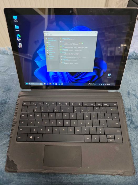Microsoft Surface Pro 5 model 1796, intel core i5-7300U, 8GB ram 256GB ...