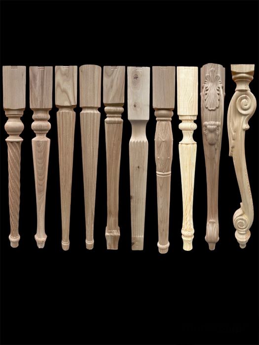 Балясины для лестницы, ножки для стола, астау, конусные ножки, стойки ...