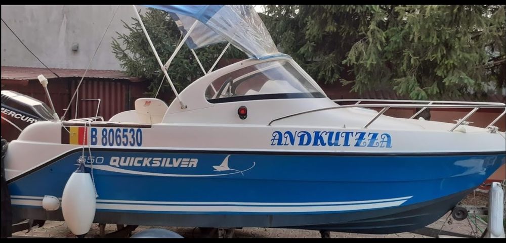 Barca Quicksilver 550 cabin Calarasi • OLX.ro