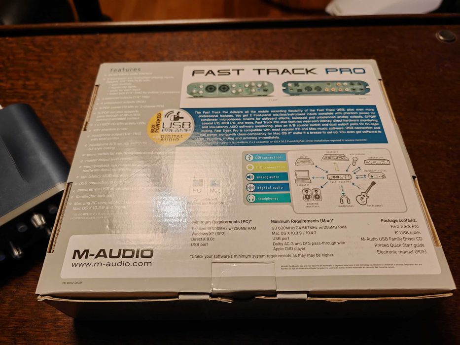 Vand, M-audio Fast Track PRO (placa de sunet externa) Cluj-Napoca • OLX.ro