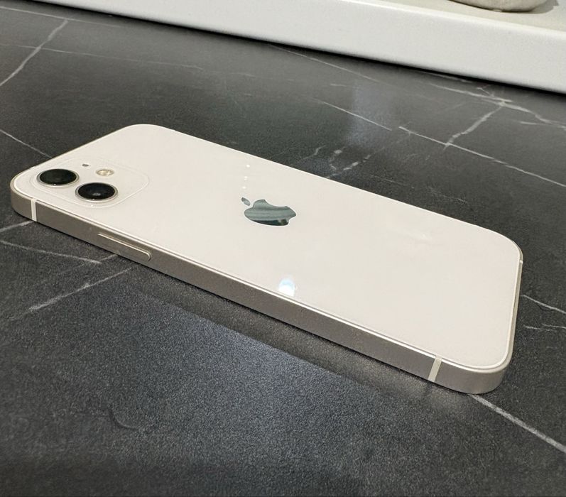 IPhone 12 White, 128GB, in stare foarte bună. Rauseni • OLX.ro
