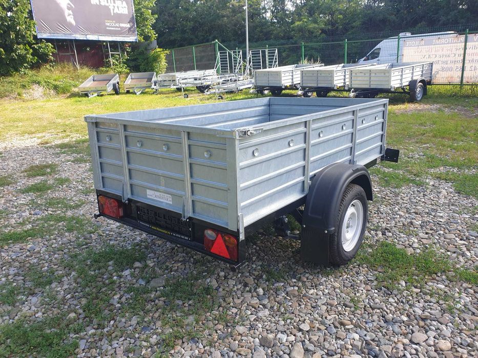 Remorca Noua L- 2.15m cu Foi De Arc si telescop!! An 2024 Produs Nou Targu-Mures • OLX.ro