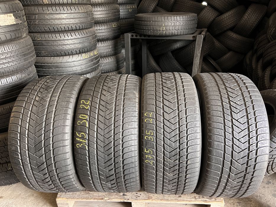 4 anvelope iarna 315/30/22 + 275/35/22 , Pirelli ! Cluj-Napoca • OLX.ro