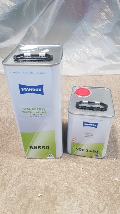 Lac auto + întăritor STANDOX VOC 2K 5L K9550 Timisoara • OLX.ro