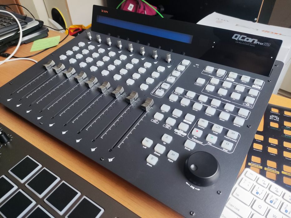 Icon Pro Audio QCon Pro G2 повърхнаст за поддържане на DAW гр. Пловдив ...