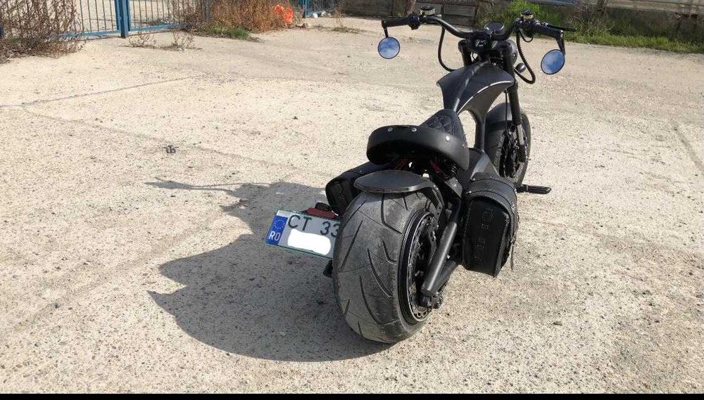 Scuter electric stil chopper 4000W, 100km/h, 55-100km range, SIGILAT ...