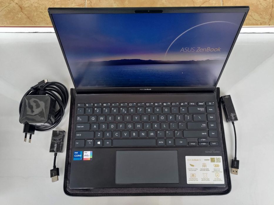 Asus ZenBook 14 UX425EA Extra Pack i7-1165G7, 16GB RAM, 1TB SSD Win 11 ...