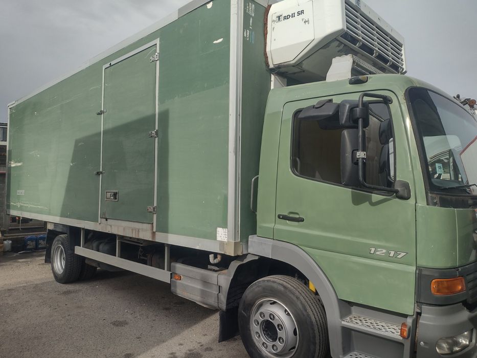Mercedes atego 1217 хладилен фургон гр. Пловдив Индустриална зона ...