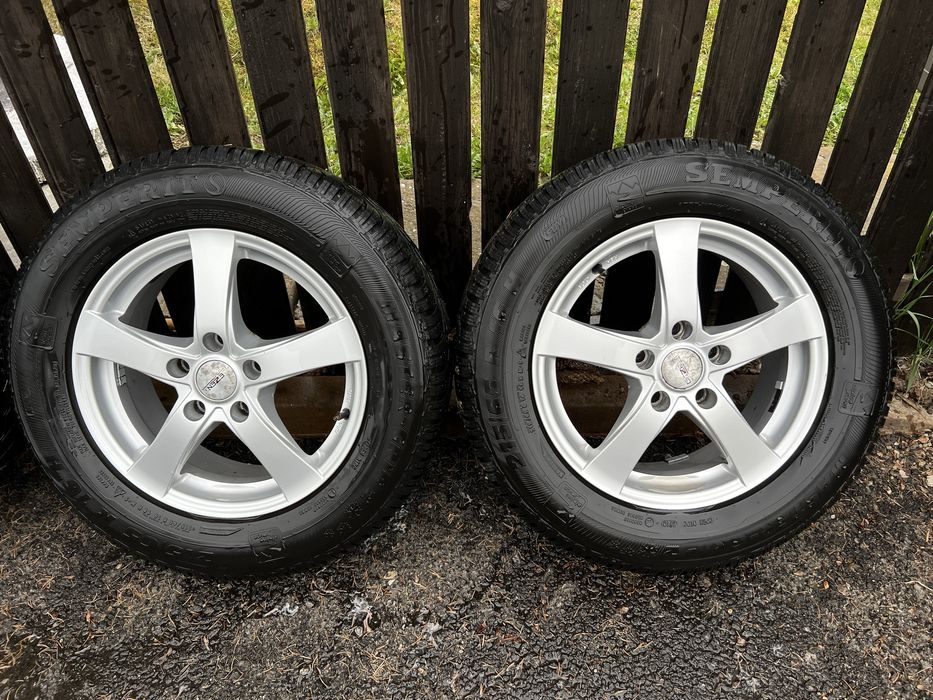 *SET Jante aliaj DEZENT- cauciucuri iarnã 215/65/16” M+S-DACIA DUSTER* Targu-Mures • OLX.ro