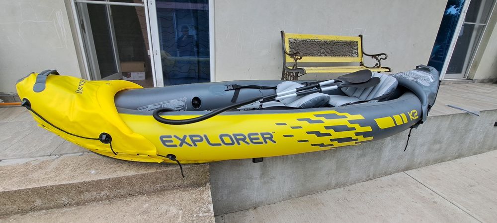 Caiac gonflabil intex explorer Schitu • OLX.ro