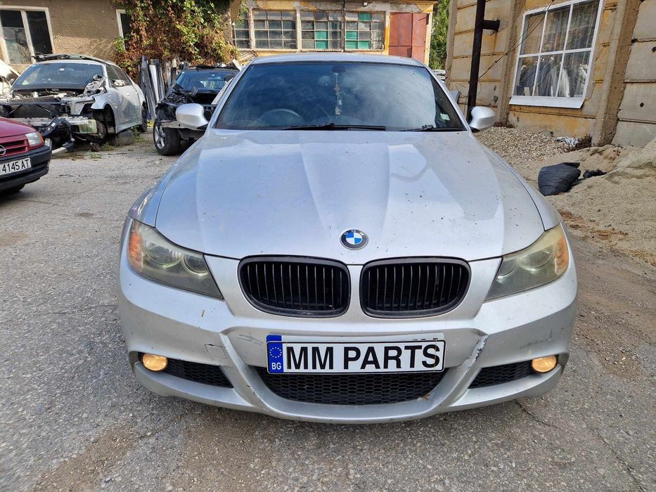 BMW E90 320i 170кс N43 Facelift М пакет Cic нави теглич ръчка НА ЧАСТИ ...