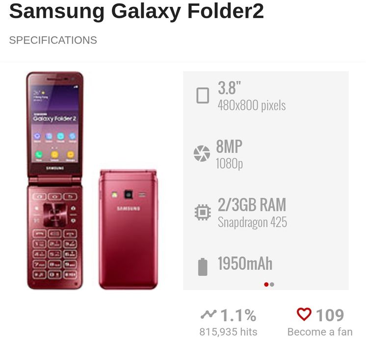 Samsung folder 2 32GB 3GB RAM Cluj-Napoca • OLX.ro