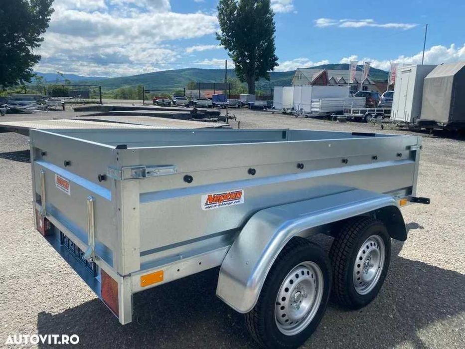 Remorca 2 axe/remorca 750 kg/Neptun PRO 236/129/40 Cluj-Napoca • OLX.ro