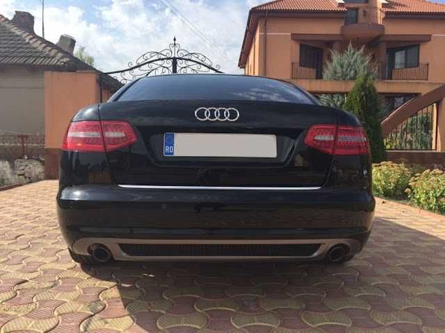 Difuzor spoiler bara spate Audi A6 C6 4F Facelift 2009 – 2011 S line ...