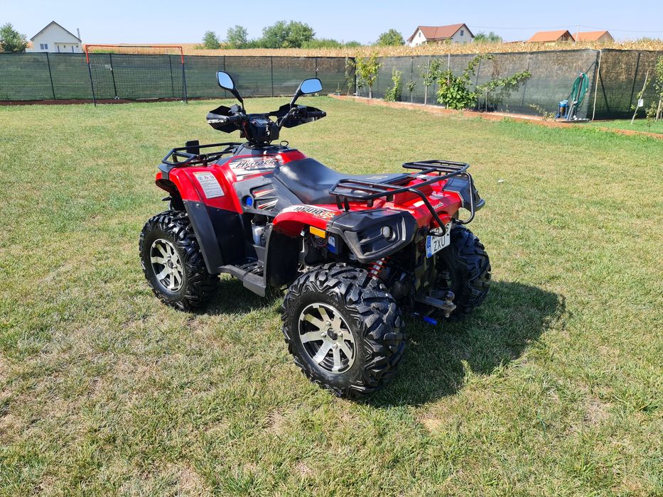 Linhai 410 2x4 Înmatriculat Ro carte talon Stare noua 3900km Automat ...