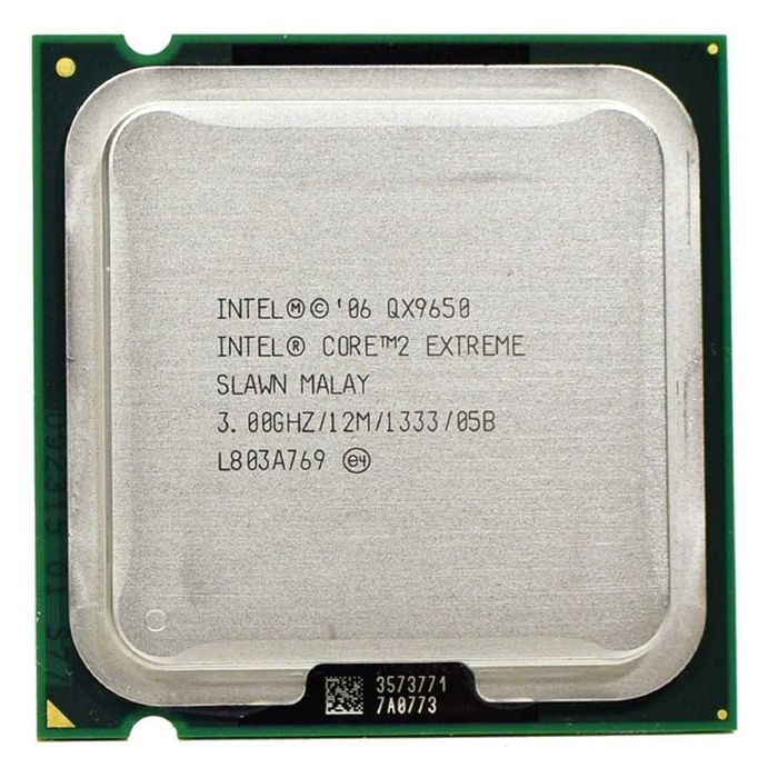 Процесор CPU Intel Core 2 Extreme QX9650 775 OVERCLOCK гр. Пловдив ...