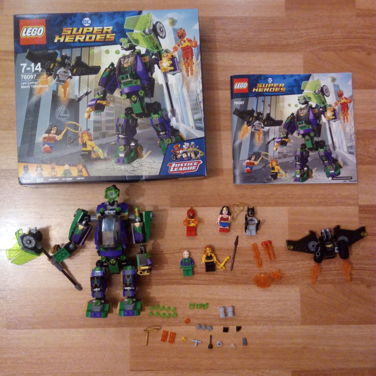 Лего 76097 LEGO: Сражение с роботом Лекса Лютора Super Heroes: 14 000 ...