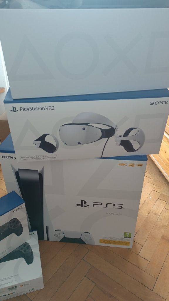 Чисто нови Новата Виртуална Реалност Очила PlayStation 5 PSVR2 PS VR гр ...