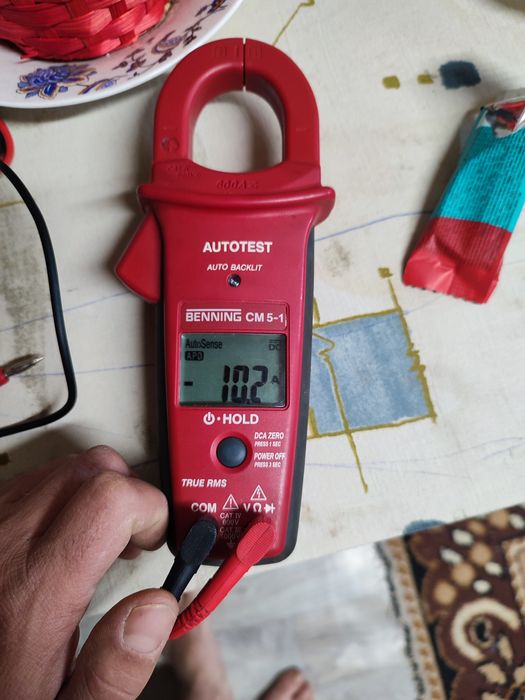 Cleşte ampermetric Benning CM 5-1, CAT III 1000 V, CAT IV 600 V, 1000 ...