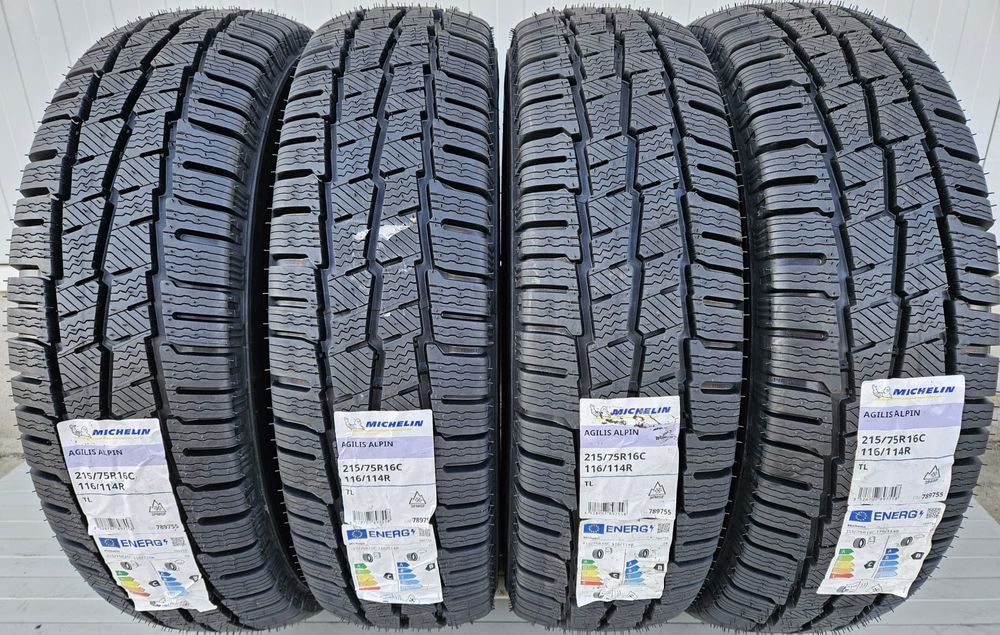 215/75 R16C, 116, MICHELIN Alpin, Anvelope iarna M+S Bacau • OLX.ro