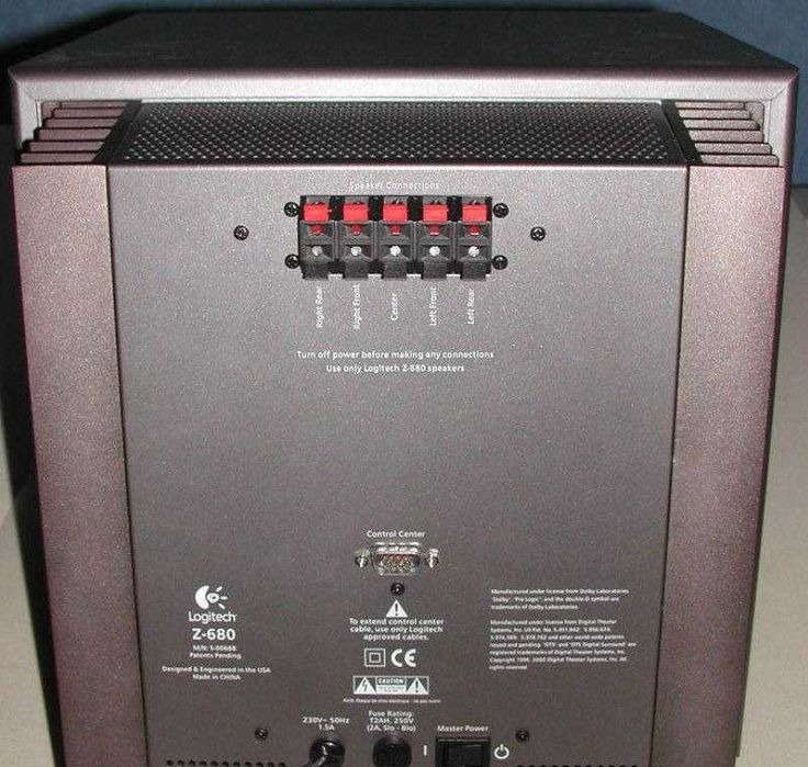 Boxe Logitech 5.1 Z680, 505W RMS, Thx Certified - nu Z906 Z5500 ...