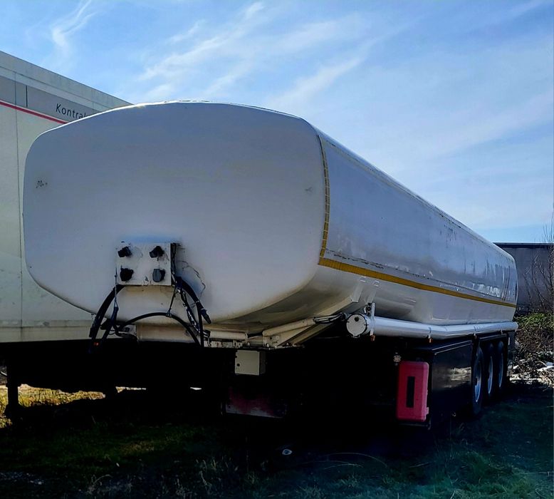 Semiremorca cisterna aluminiu pentru apa motorina benzina ADR Targu Jiu ...