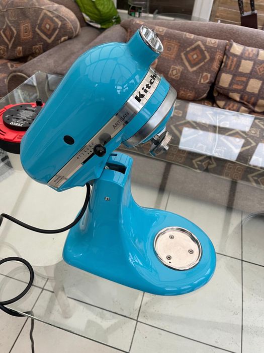 Kitchenaid artisan 4,8 litri turquoise superb Moinesti • OLX.ro