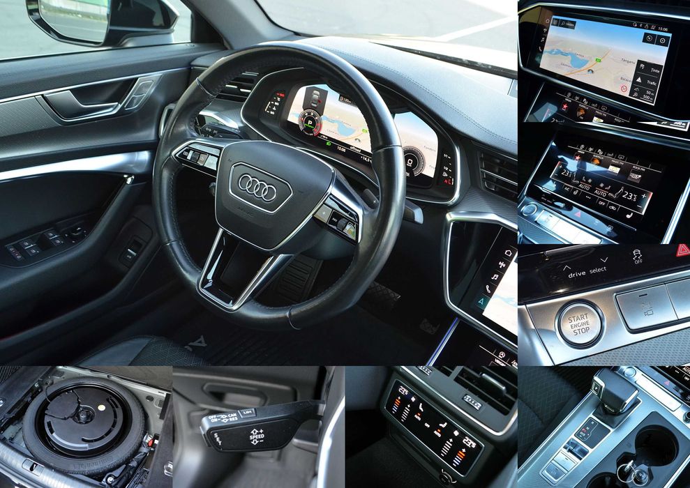 Audi A6 SLine 2.0tdi 206cp MildHybrid Berlina Fabr. 2019 Euro6 Full ...