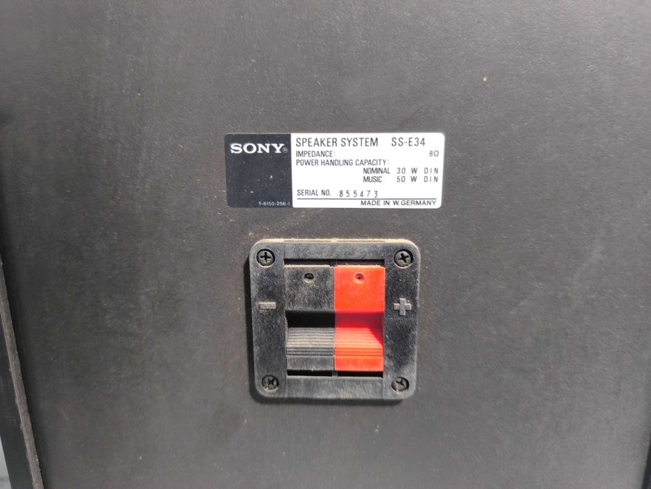 Boxe Sony SS-E34 2-way 8 ohm 50W pereche cu grile Botosani • OLX.ro