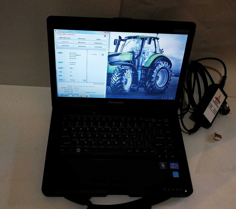 DEUTZ (DECOM) Kit Tester diagnoza profesionala original + Panasonic ...