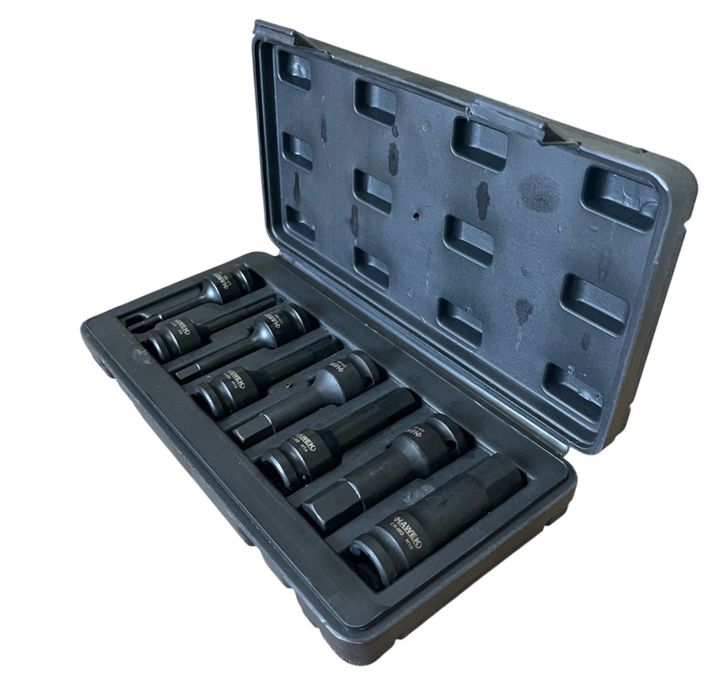 Комплект Ударни БИТОВЕ 1/2 – ШЕСТОГРАМ 8 ЧАСТИ HAWEK , HW-2049 гр ...