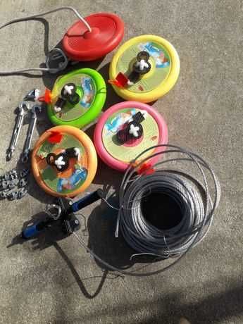 Tiroliana copii 20-100m până la 120 kg Hunedoara • OLX.ro