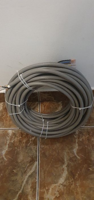 Cablu electric trifazic 380v dublă manta ignifug ca nou 32ml Bucuresti ...