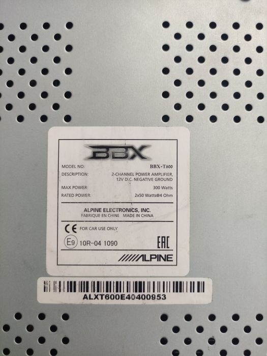 Pachet statie + subwoofer Alpine 300 RMS Craiova • OLX.ro