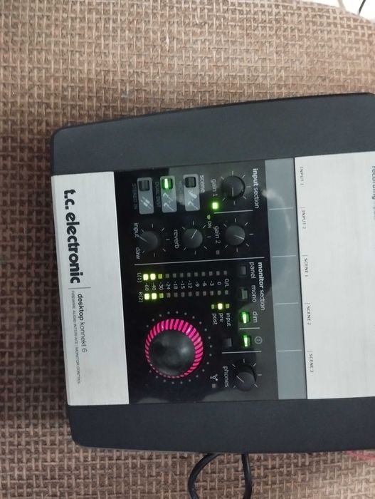 Звуковая карта TC Electronlc desktop konekt 6 - Студийное оборудование ...
