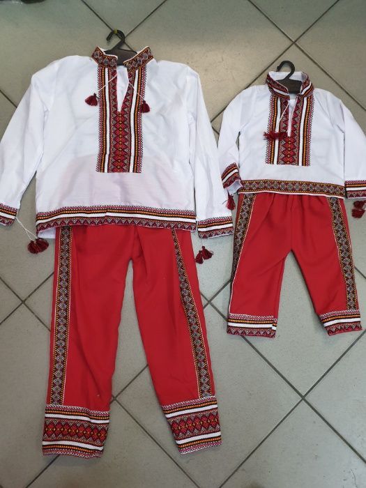 VAND costum COPII national popular traditional ie pantalon ROMANESC ...