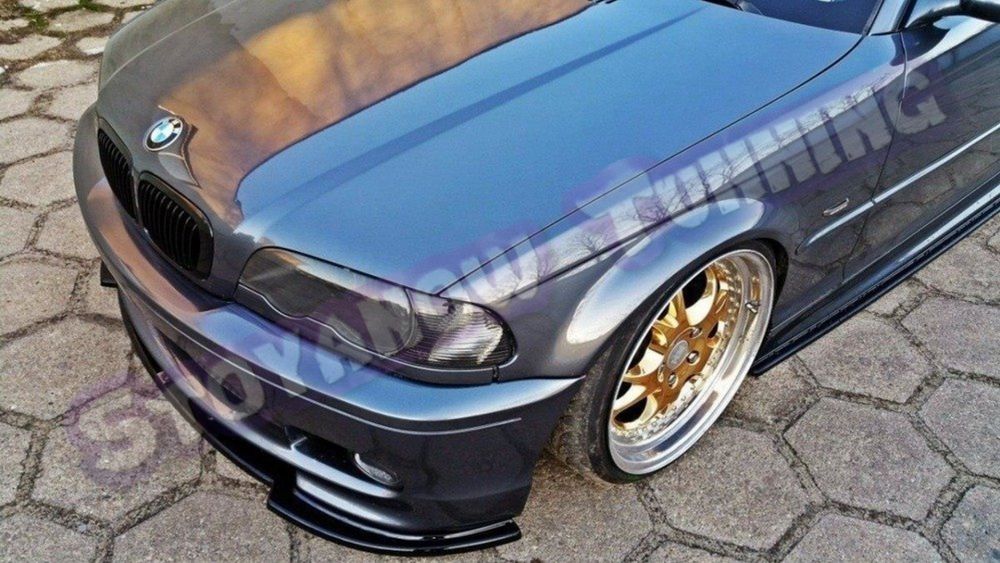 Лип спойлер за Бмв е46 М Техник / Bmw e46 Lip Spoiler M Tech Maxton гр ...